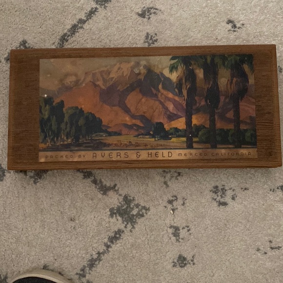 Ayers & Held | Accents | Vintage Ayers Held Fruit Candy Box | Poshmark